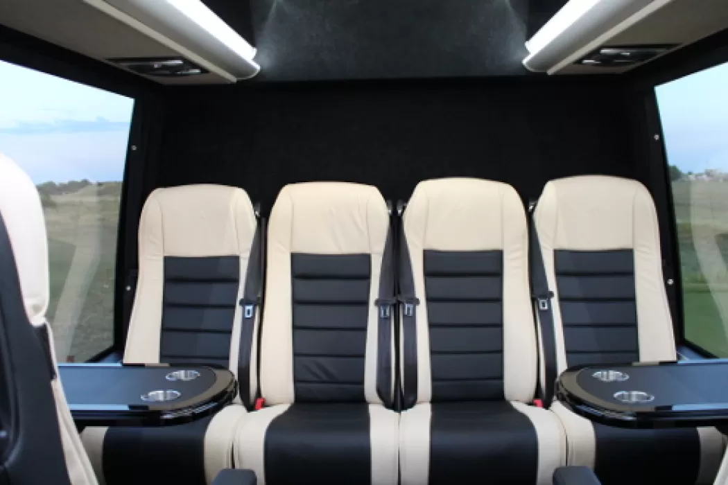 10 Seater VIP Minibus Hire - Nova Bussing Ltd - Luxury Minibuses