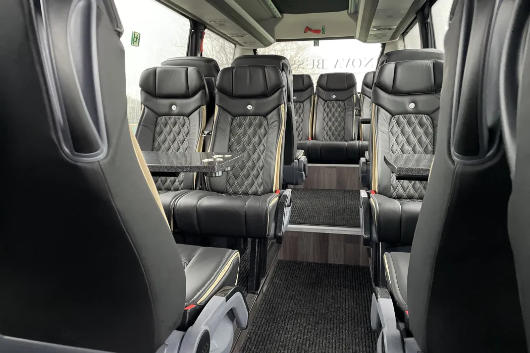Luxury Black Minibuses | Nova Bussing