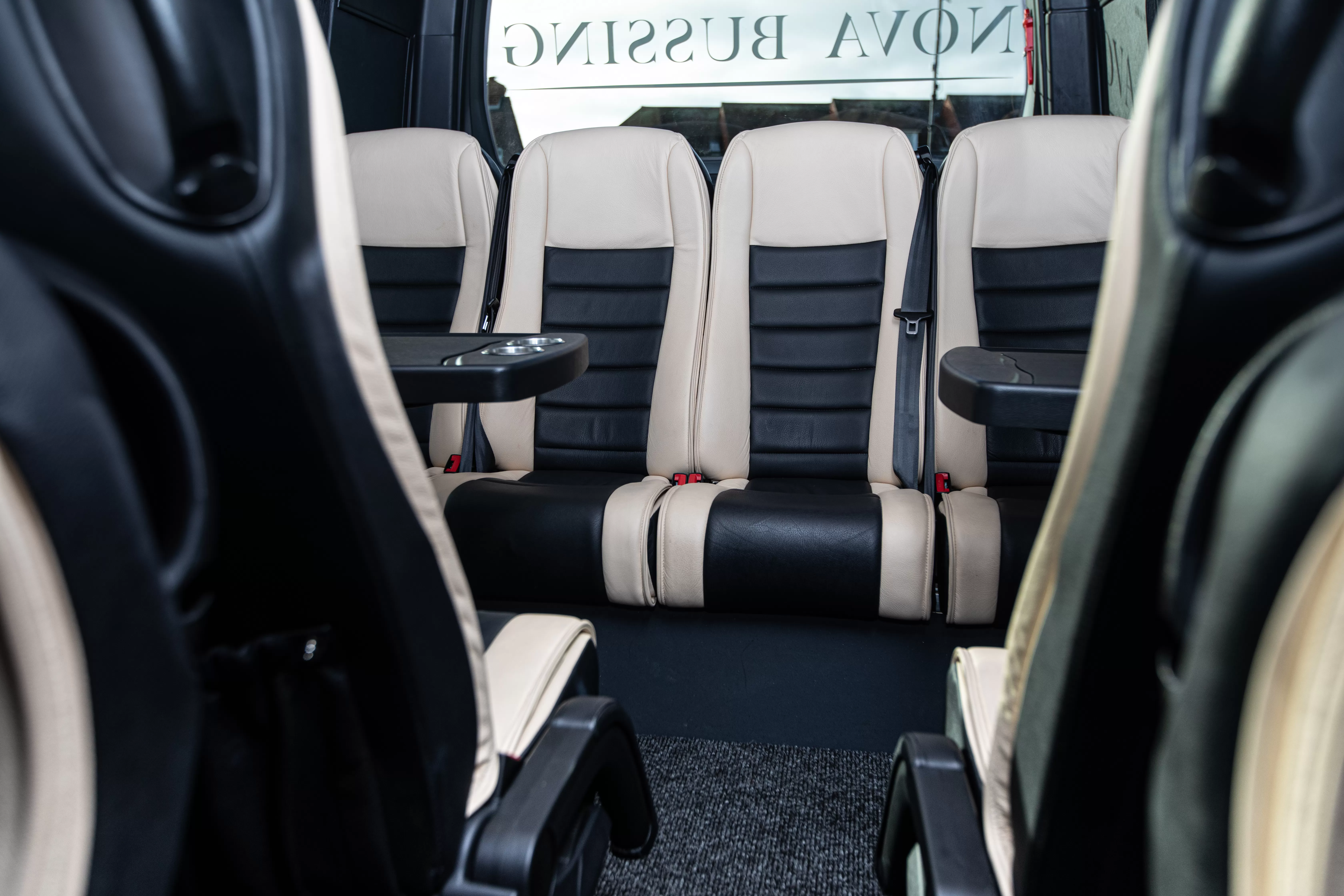 Luxury Black Minibuses | Nova Bussing