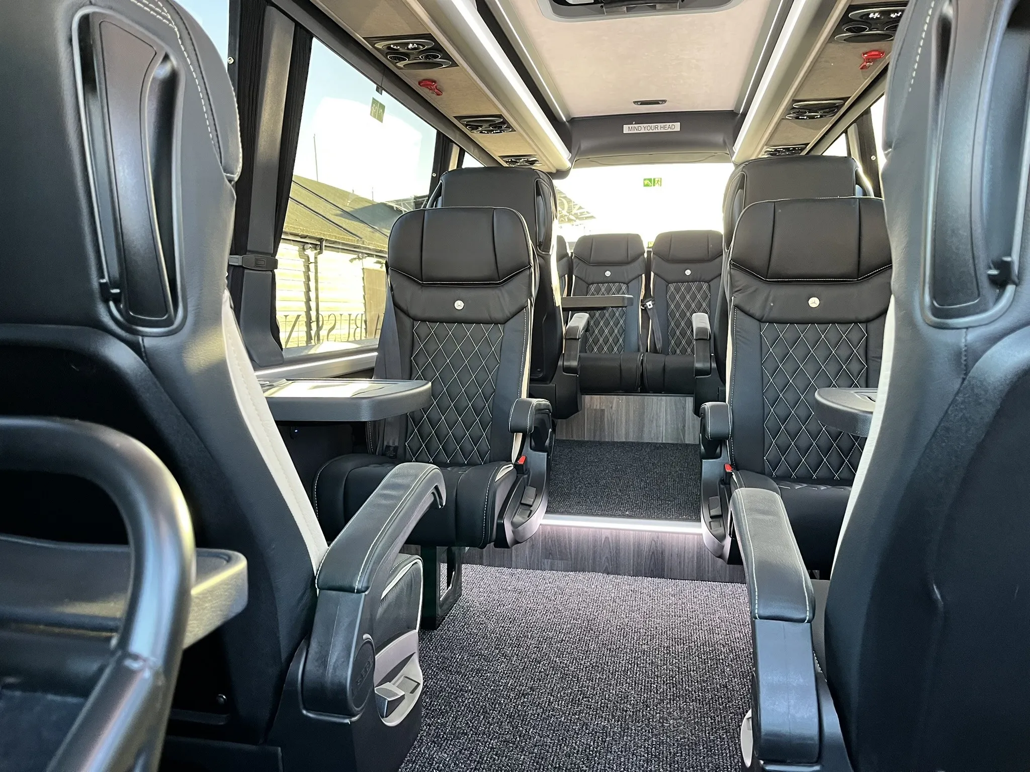 10 Seater VIP Minibus Hire - Nova Bussing Ltd - Luxury Minibuses